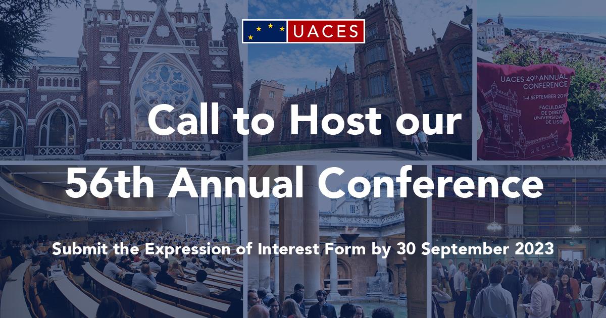 Call for Host for UACES 2026 | UACES